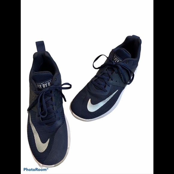 Nike | Shoes | Mens Nike Fly By Ii Low Basketball Shoes Navy | Poshmark